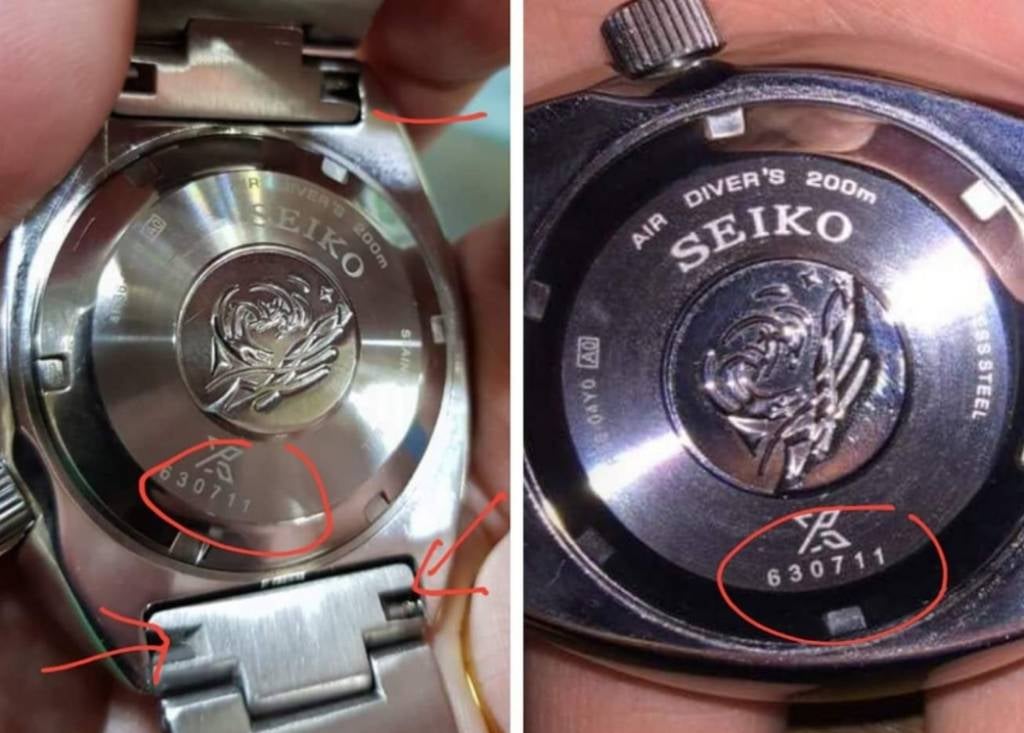 Fake SRP. | The Watch Site