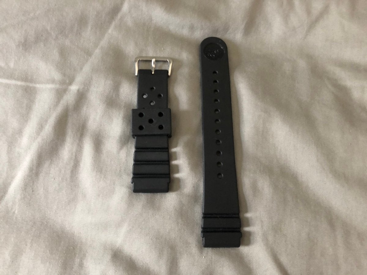 Seiko Z22 Rubber Strap Flat Vent 22mm | WatchUSeek Watch Forums