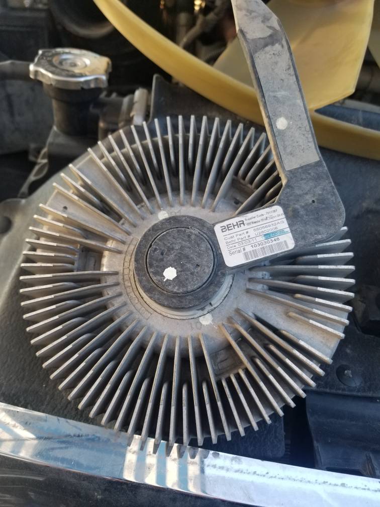 Hello with radiator fan clutch issue | Cummins Diesel Forum