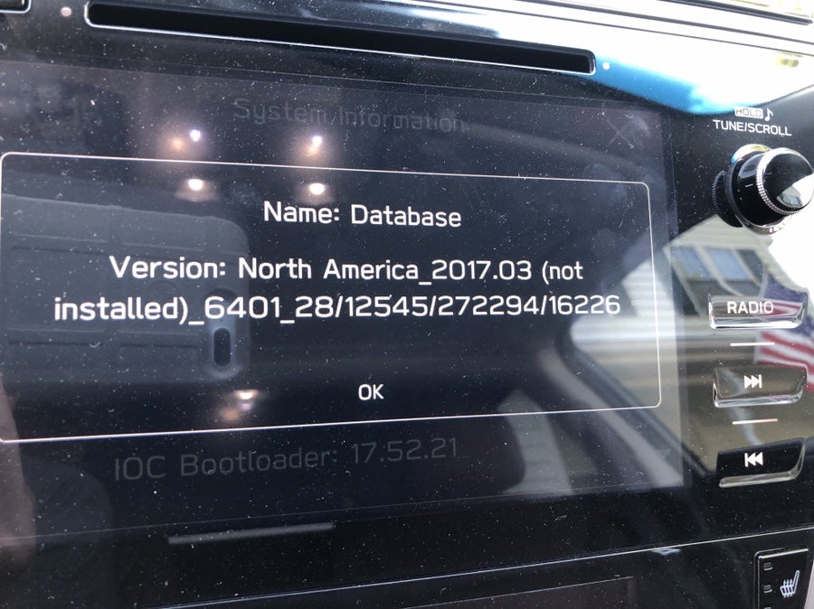 2019 Harmon Kardon Interesting Thing With OTA Map Update | Subaru Outback Forums