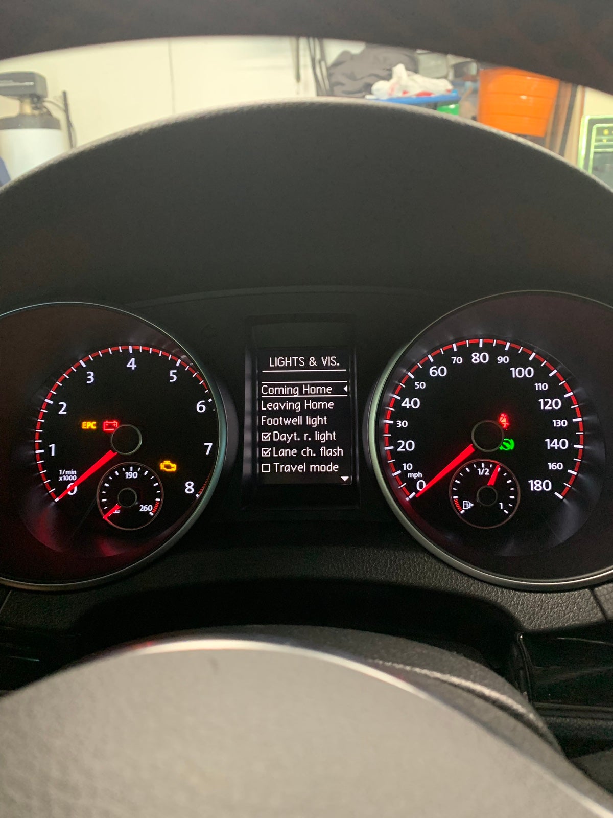 European variable light distribution activated! | VW Vortex ...