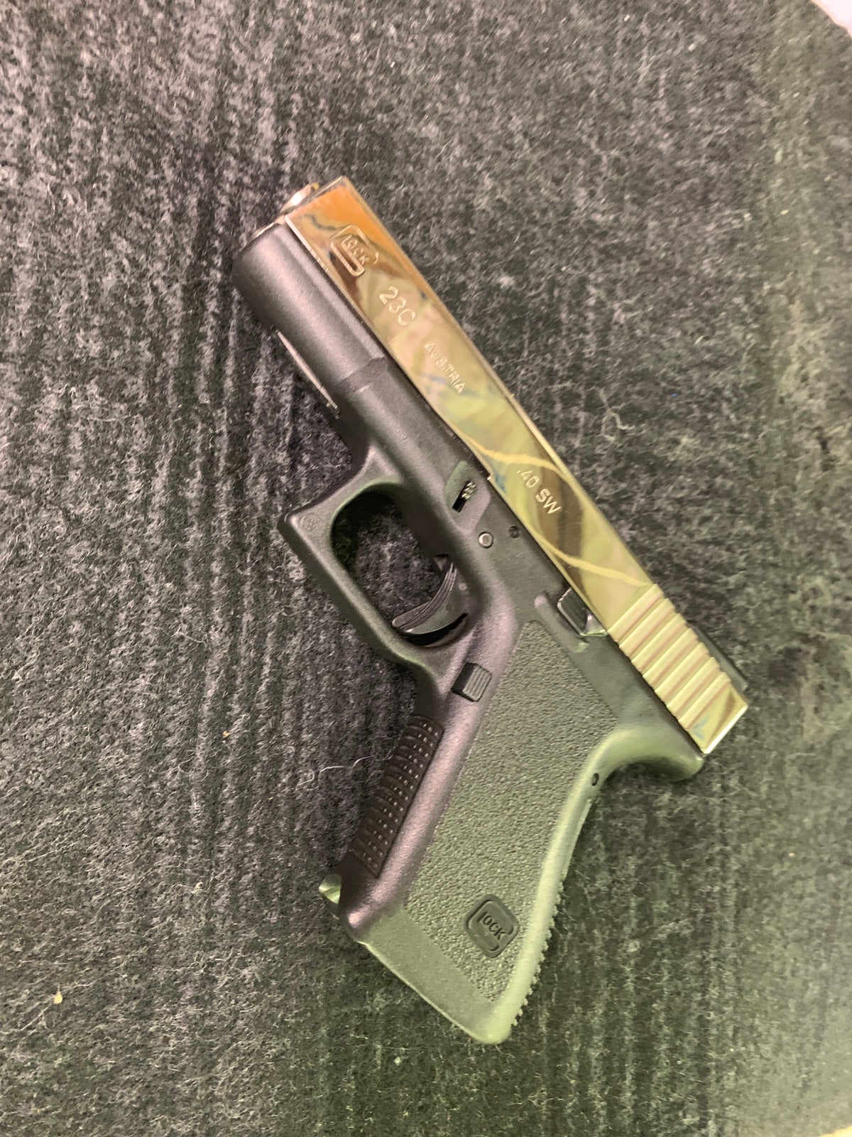 Gen2 G23C polished slide | 1911 Firearm Addicts