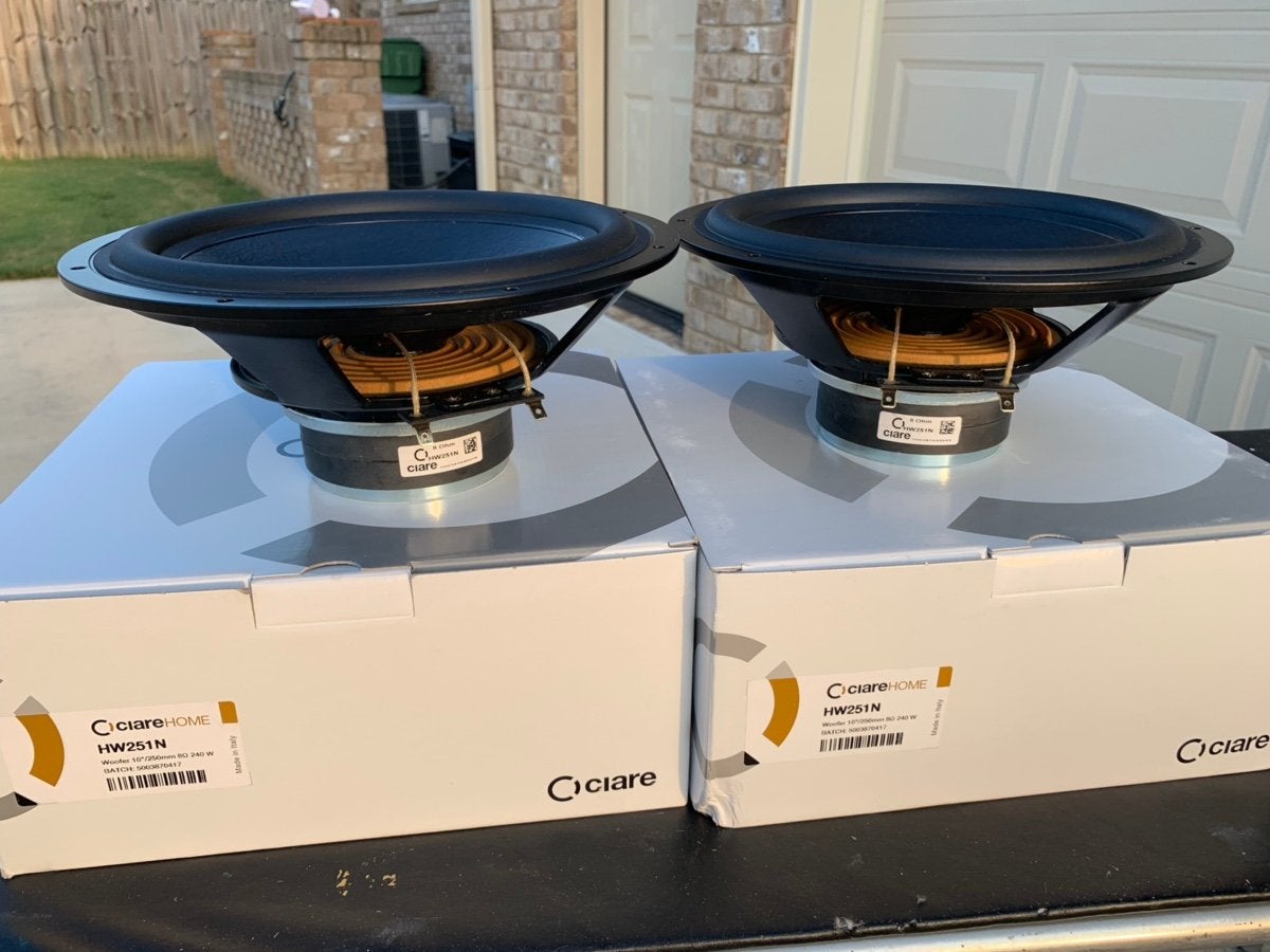 FS: Ciare HW251N 10 inch midwoofer (THE best midbass I've ever used) | DIYMobileAudio.com Car ...