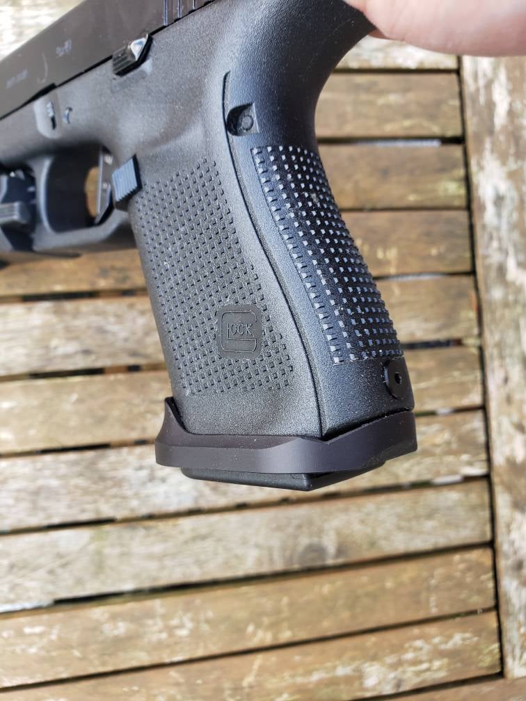 Compact Magazine Well Funnel Cain Arms Compact Magwell For Glock 19 ...