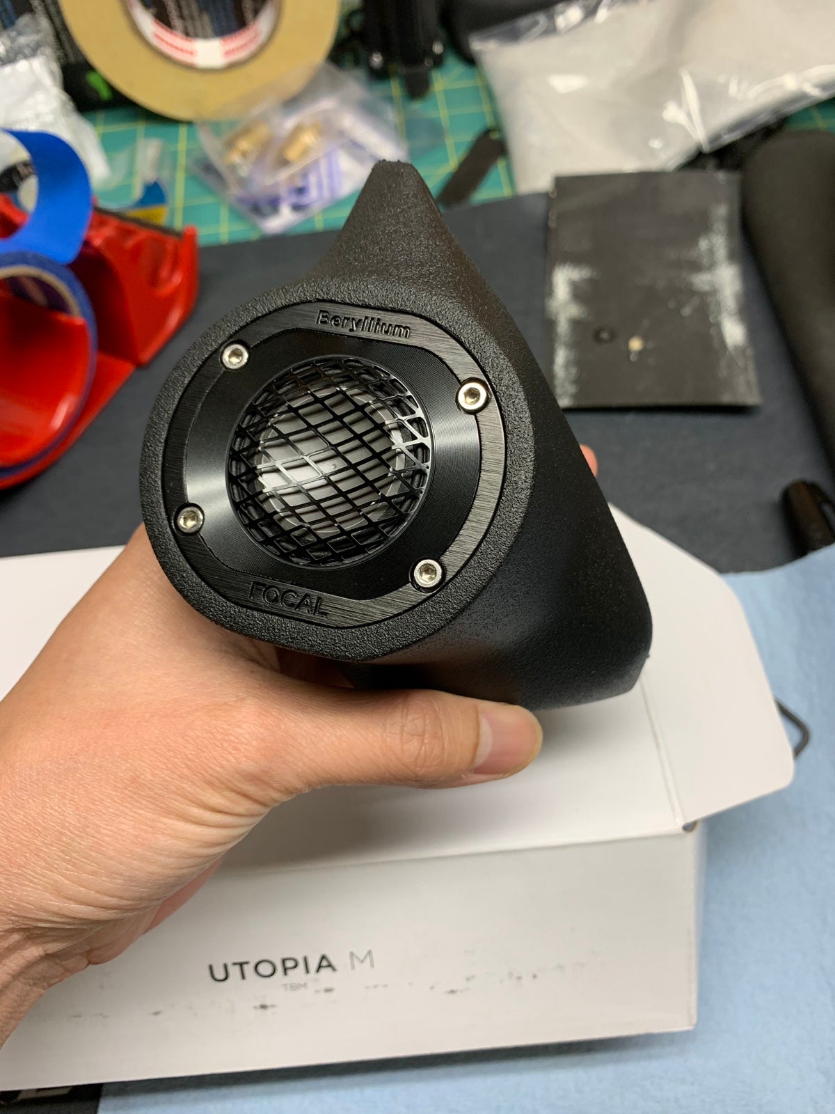 Matte black spray can + texture for tweeter pods | DIYMobileAudio.com ...