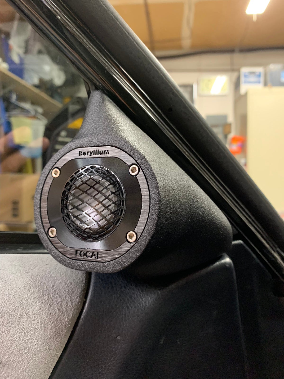 Matte black spray can + texture for tweeter pods | DIYMobileAudio.com ...