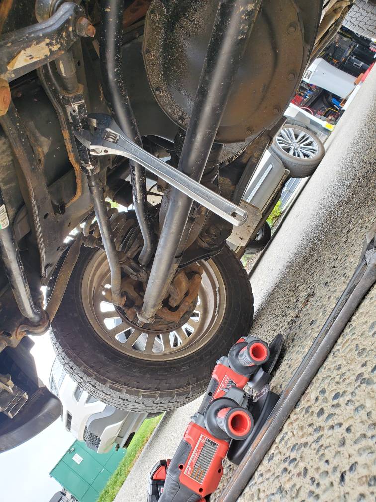 welded drag link adjustment | Cummins Diesel Forum