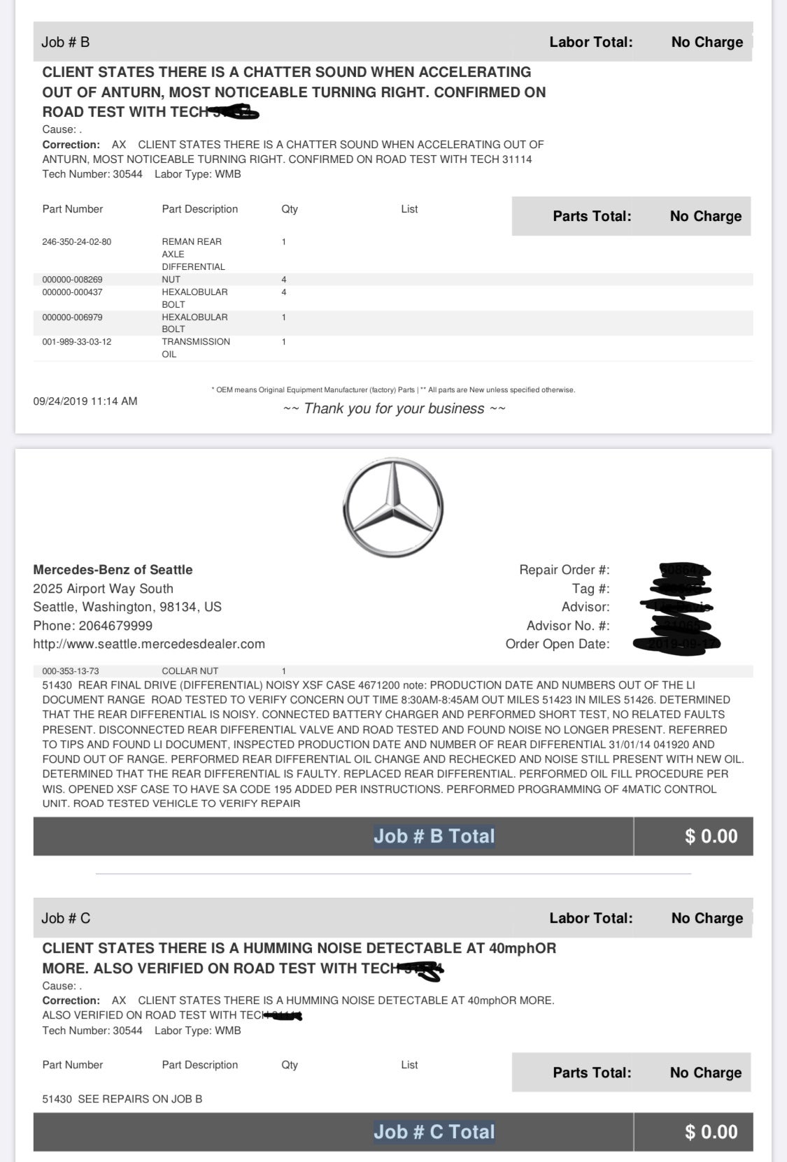 CLA250 4MATIC Rear Differential DIY-able? | Mercedes CLA Forum