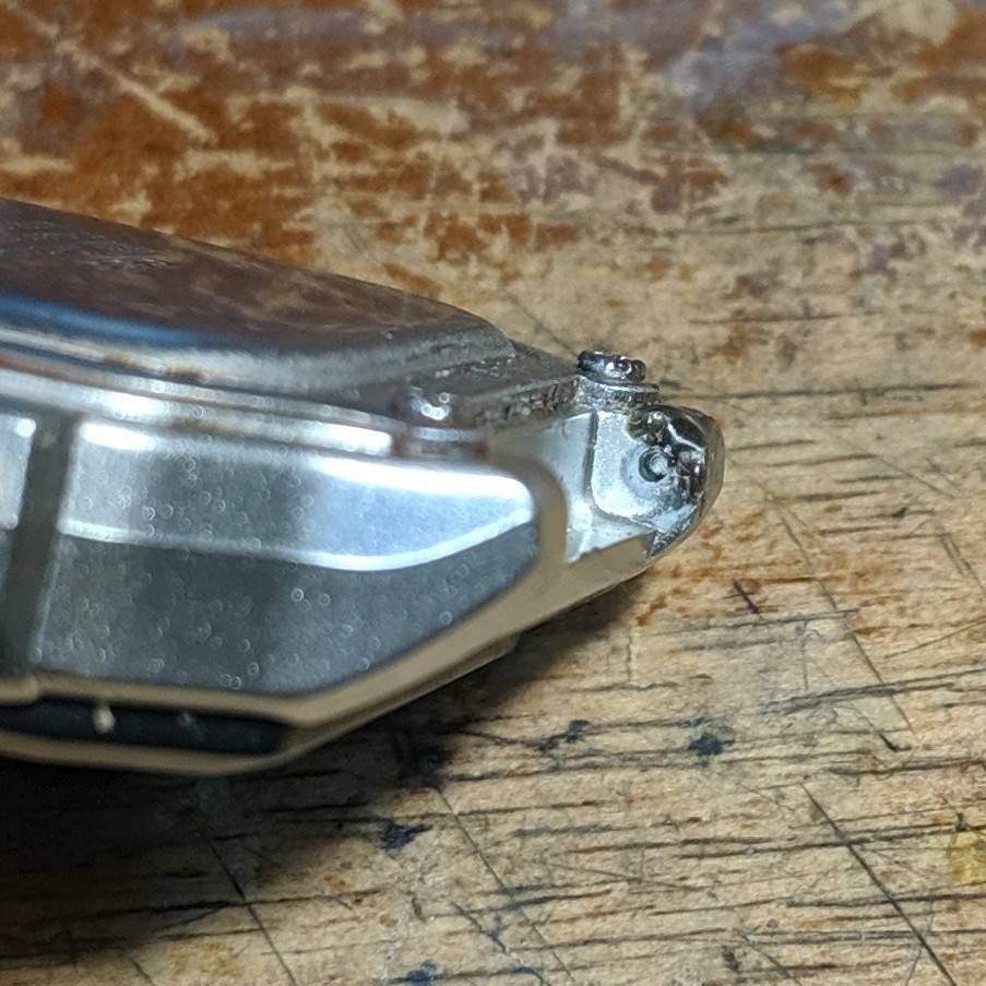 Repairing torn out lug hole on Casio? | WatchUSeek Watch Forums