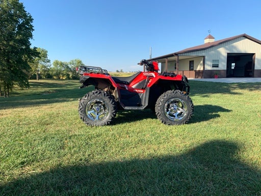 Polaris Vader 14x8 wheels on 17 Sportsman 850 | Polaris ATV Forum
