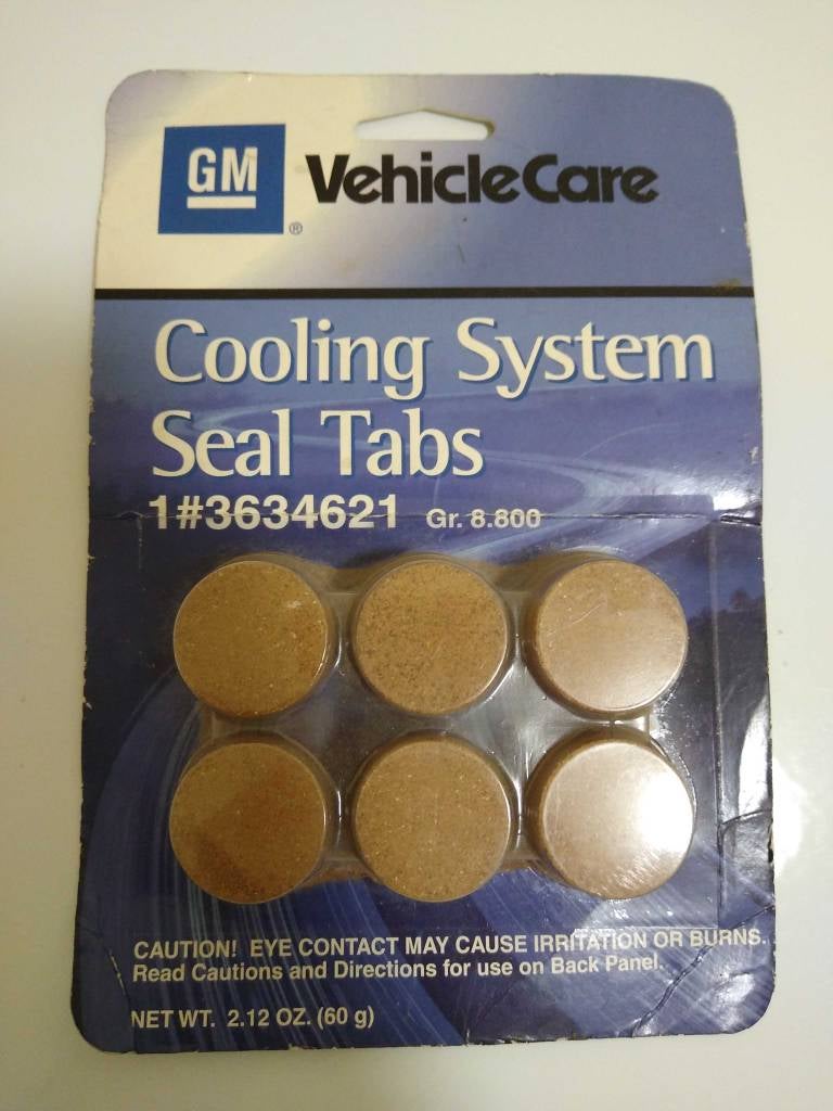 "Check Coolant Level" message after coolant change. Sealant tablet ...