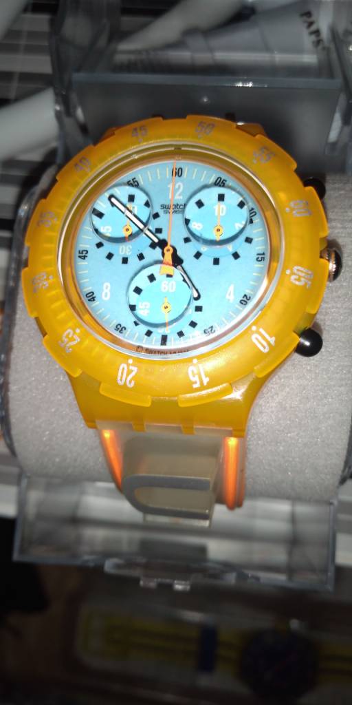 Experience with NOS Swatch Chrono, Squiggly.com? | WatchUSeek Watch Forums