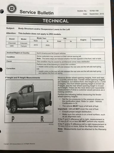 Chevy lean | Chevy Colorado & GMC Canyon