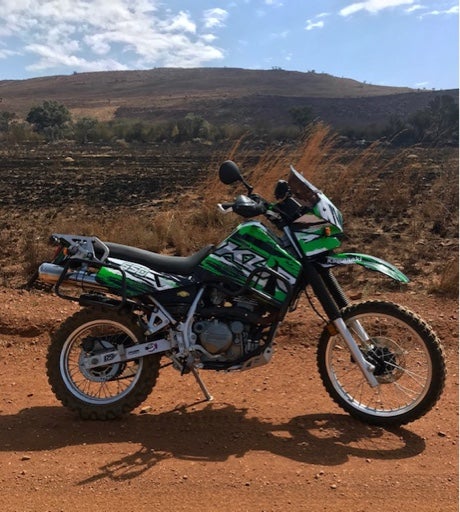 The Honey Badger got some new decals | Kawasaki KLR Forum
