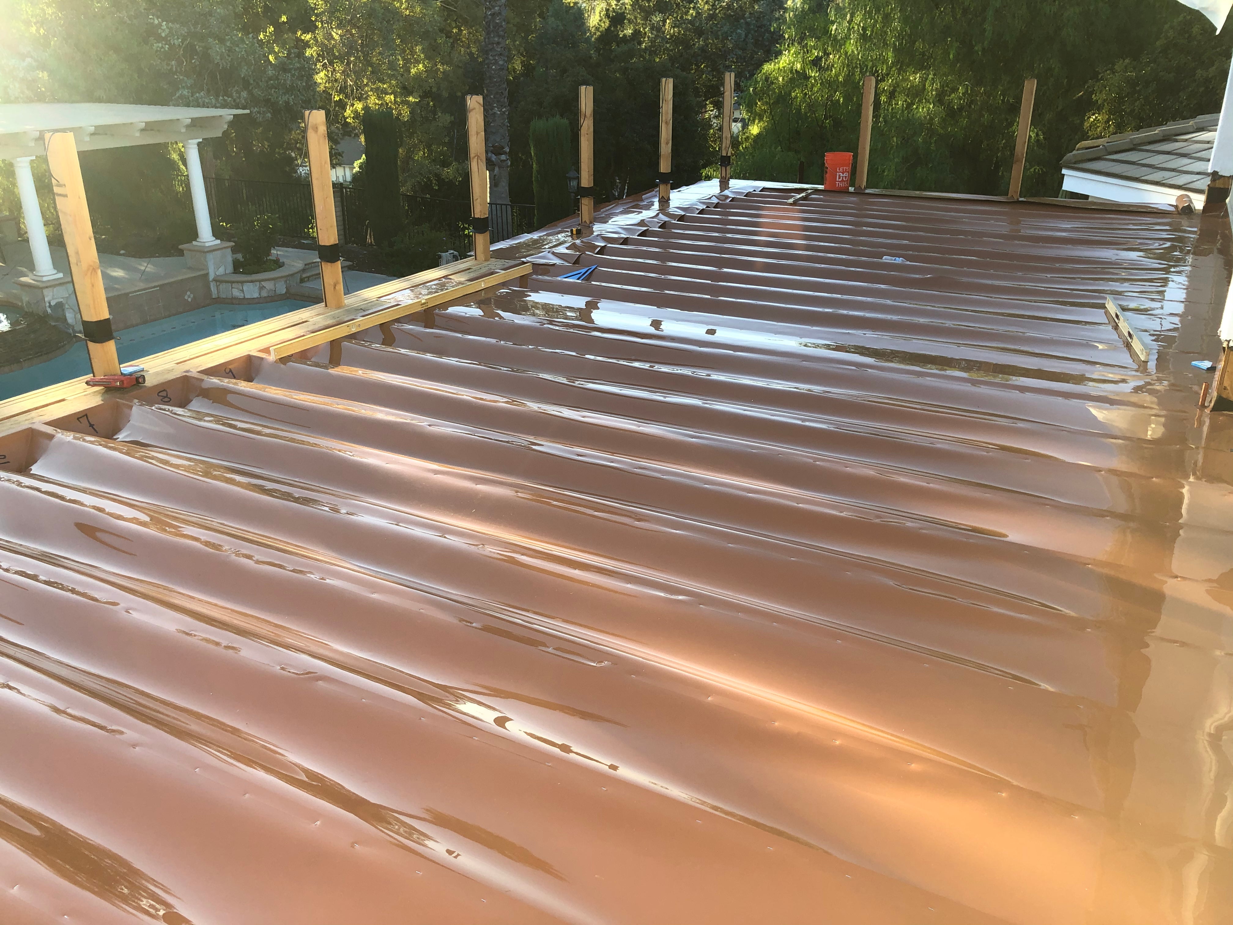 Waterproofing a shed roof with deck over it | DIY Home Improvement Forum