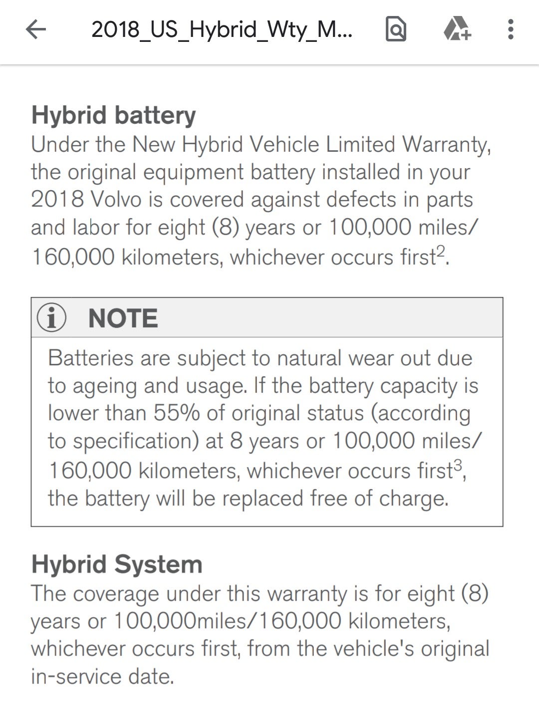 Warning: ERAD transmission apparently NOT covered under Hybrid Warranty ...