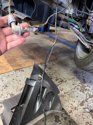 Front Bumper Wiring Harness Mystery Wire Fog Horn Temp Sensor | E46 ...
