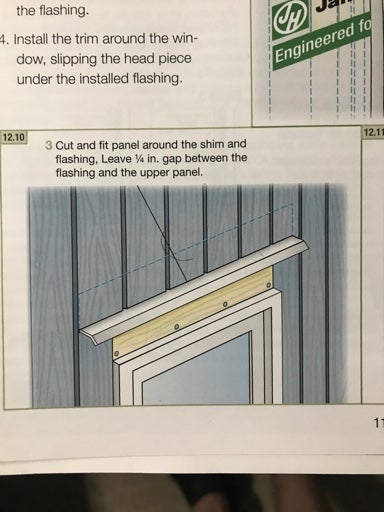 How to detail window head casings when Hardie B&B | Contractor Talk ...