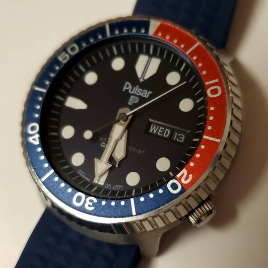 New Acquisition - Pulsar Diver | The Watch Site