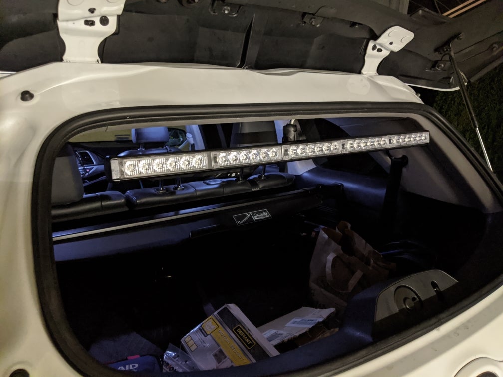 LED Light Bar and Traffic Advisor Install - 3rd Gen Highlander | Toyota ...