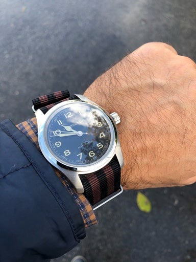 Help! Hamilton Khaki Murph Strap Ideas | WatchUSeek Watch Forums