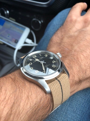 Help! Hamilton Khaki Murph Strap Ideas | WatchUSeek Watch Forums
