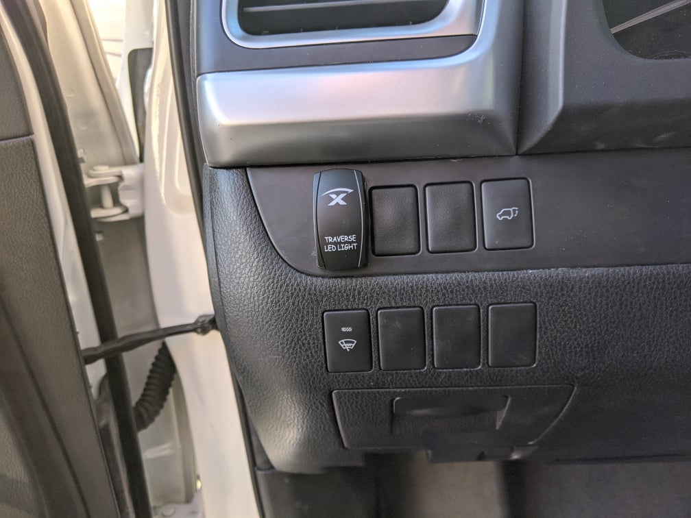 LED Light Bar and Traffic Advisor Install - 3rd Gen Highlander | Toyota ...