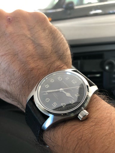 Help! Hamilton Khaki Murph Strap Ideas | WatchUSeek Watch Forums