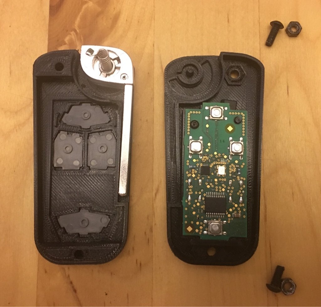 3D printed flip style key | Chevy Colorado & GMC Canyon