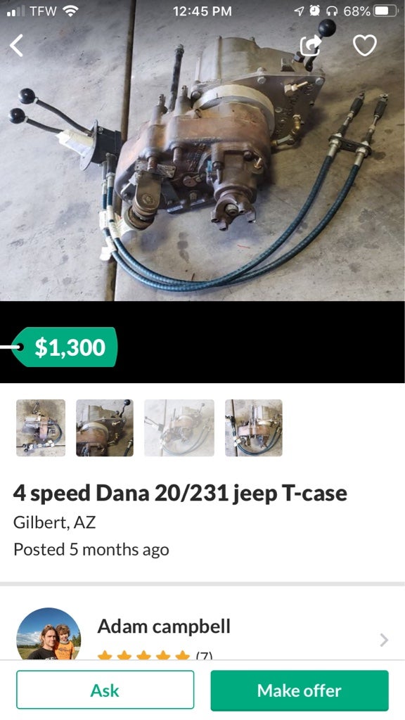 NP231 4:1 Low Range Kit No More? | Jeep Enthusiast Forums