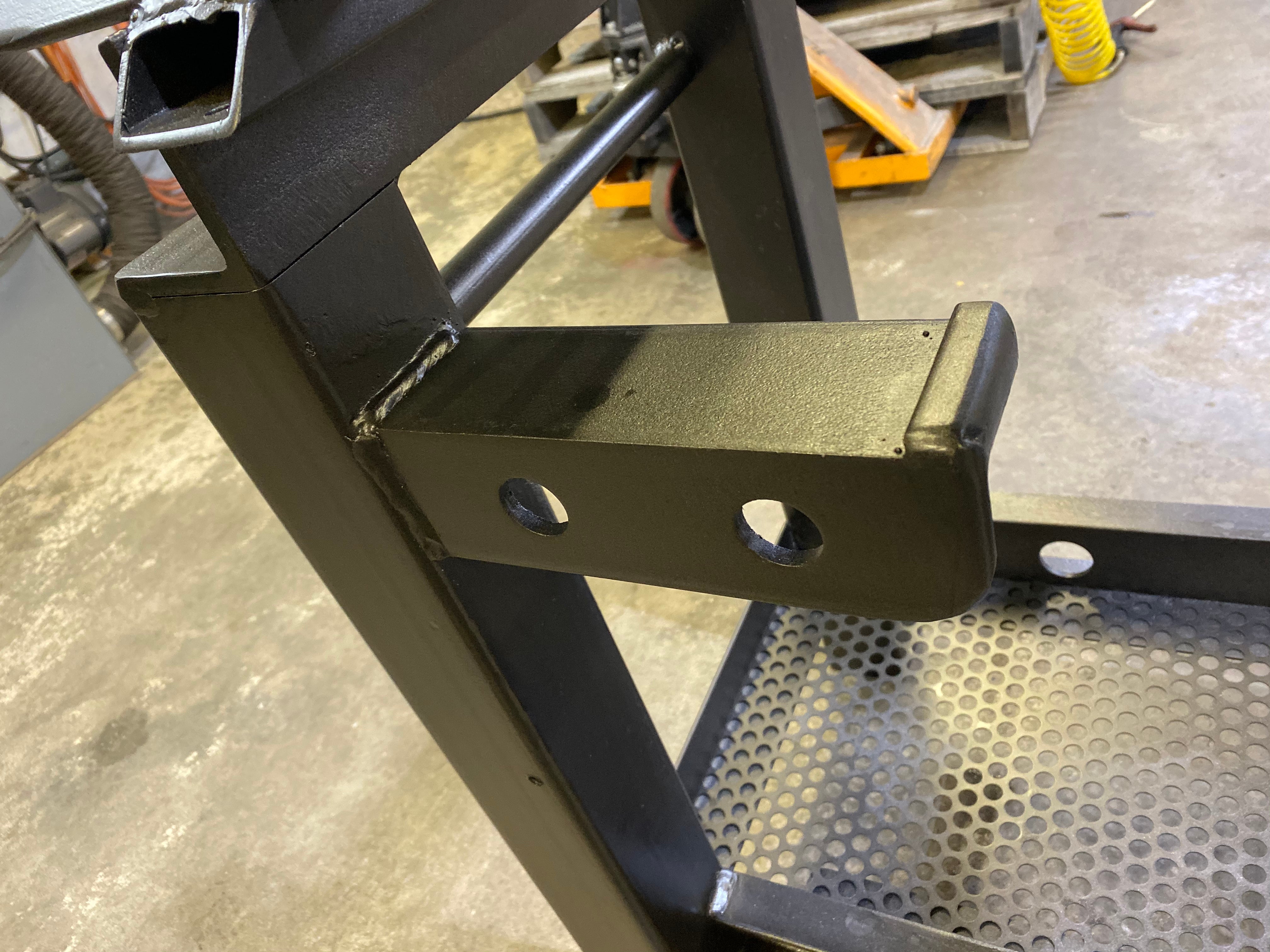 Turntable on Rollers With Track