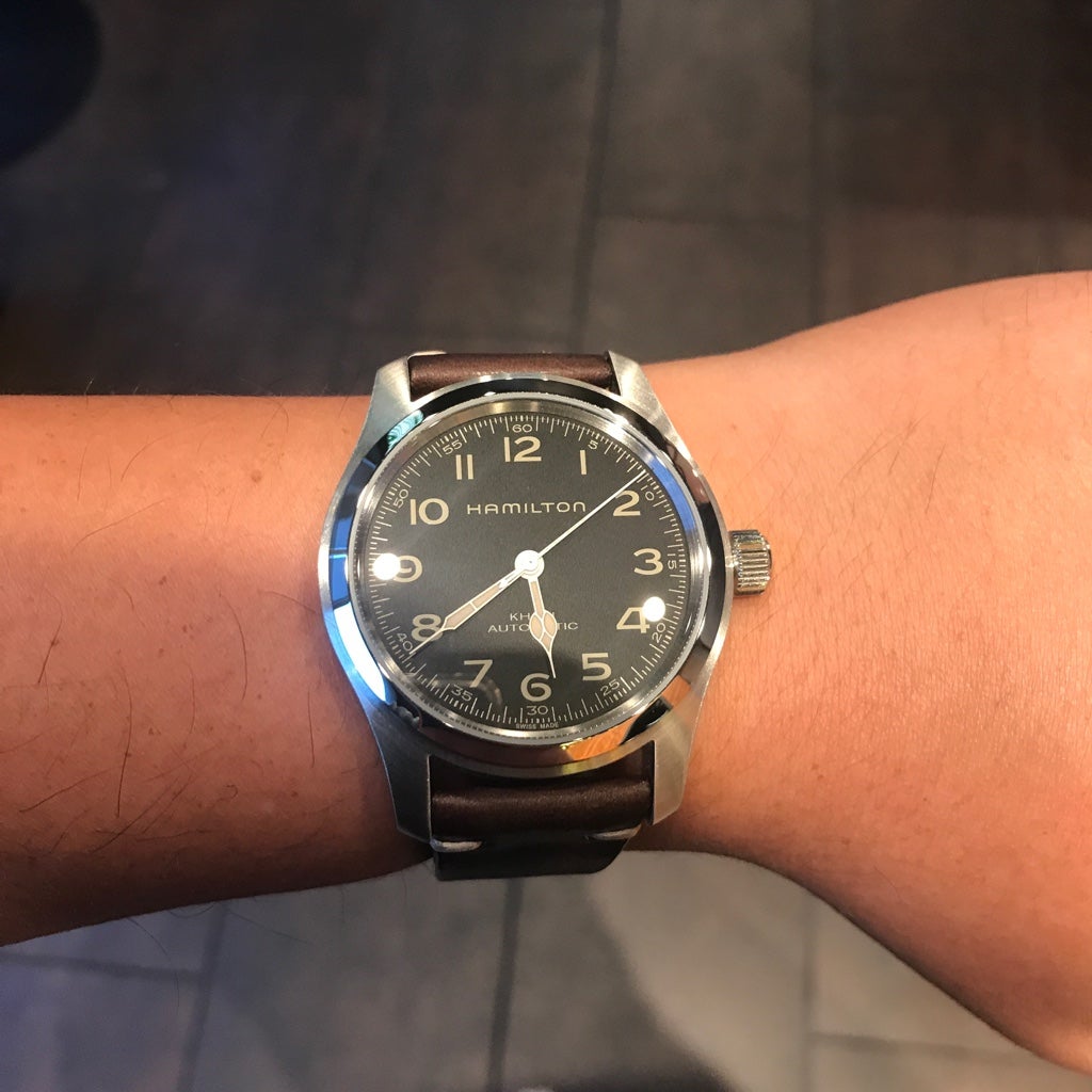 Help! Hamilton Khaki Murph Strap Ideas | WatchUSeek Watch Forums