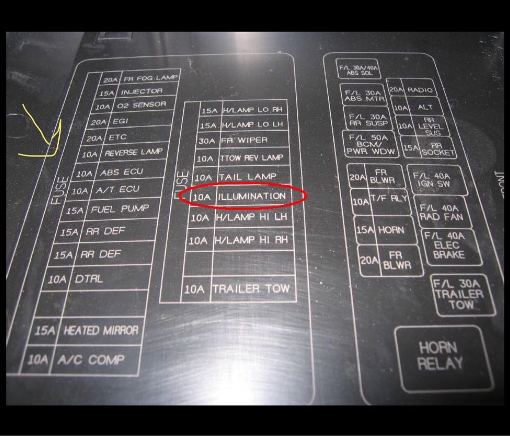 Hey 04 titan location of fuse for o2 sensor plz. | Nissan Titan Forum