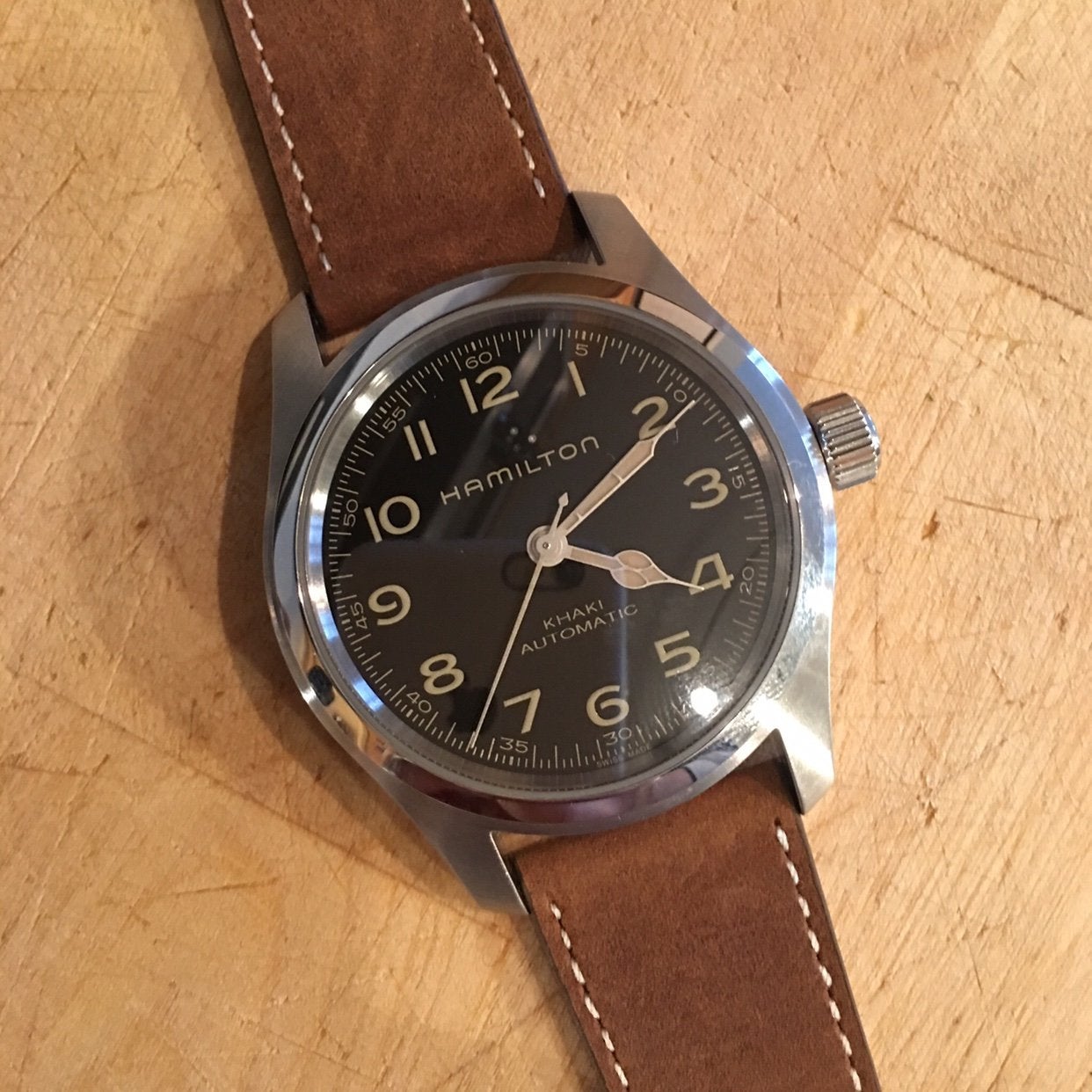 Help! Hamilton Khaki Murph Strap Ideas | WatchUSeek Watch Forums