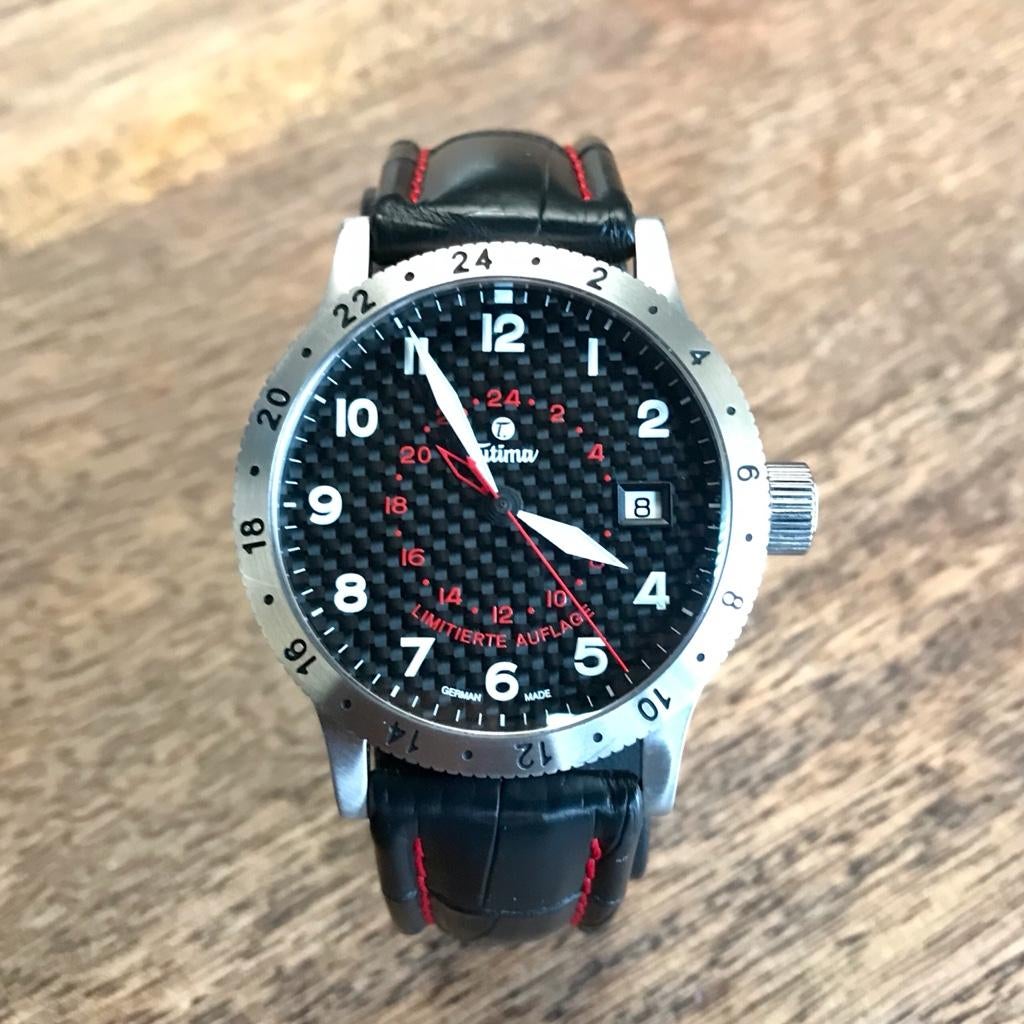 FS: Tutima FX UTC Limited Edition GMT - Carbon Fiber Dial - Excellent ...