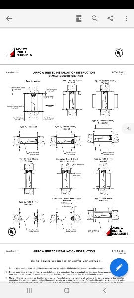 Question on spring loaded fire damper installation | HVAC-Talk: Heating ...