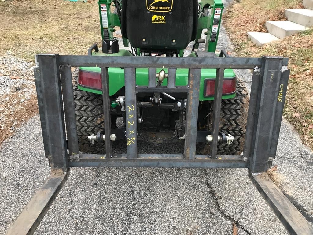 CTC & 3 point pallet fork build | Green Tractor Talk