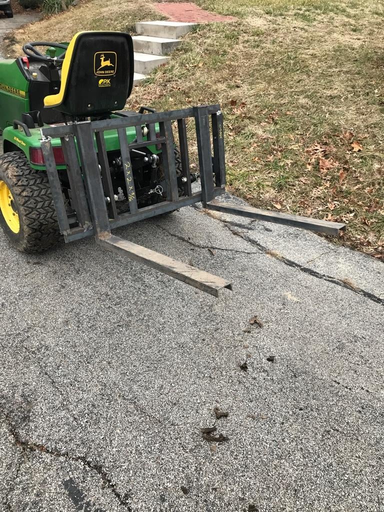 CTC & 3 point pallet fork build | Green Tractor Talk