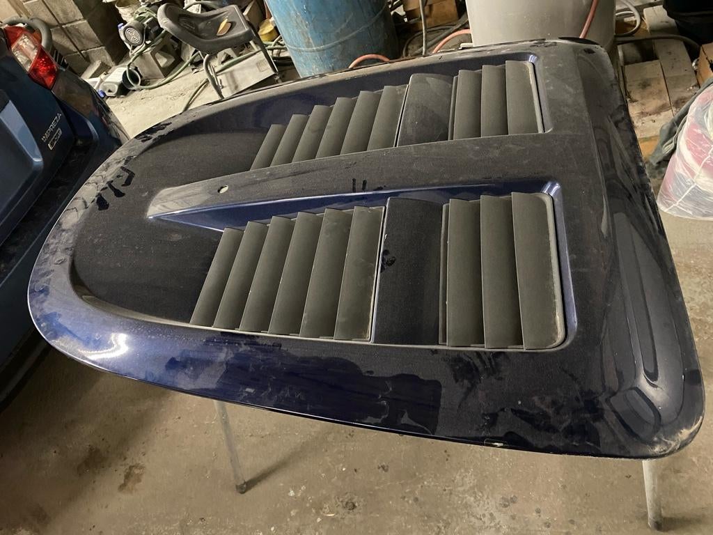 elise engine cover panel with grills, nightfall blue | The Lotus Cars ...