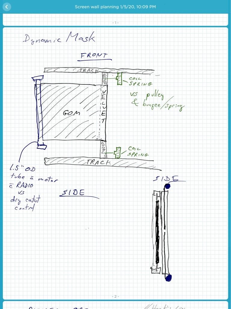 DIY Motorized Dynamic Masking (DYNAMASK 2000) | Page 2 | AVS Forum