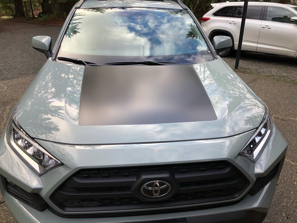 Tried my hand at vinyl wrap | Toyota RAV4 Forums