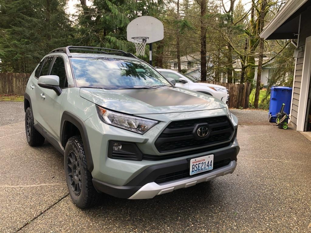 Tried my hand at vinyl wrap | Toyota RAV4 Forums