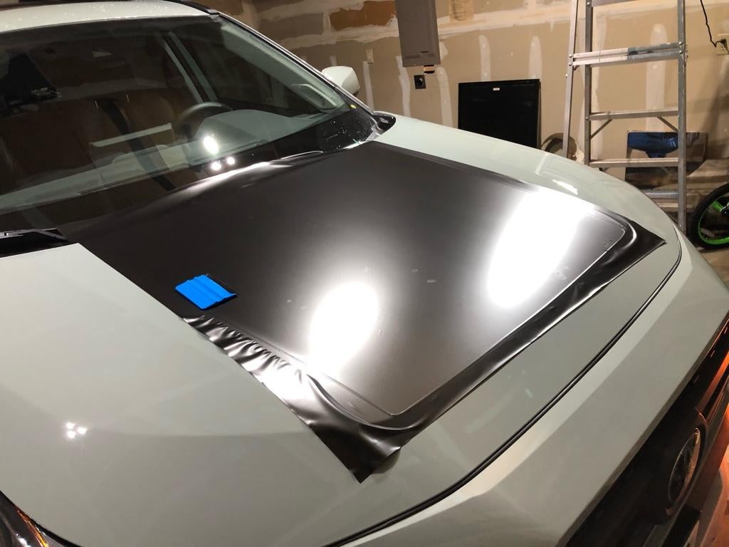 Tried my hand at vinyl wrap | Toyota RAV4 Forums