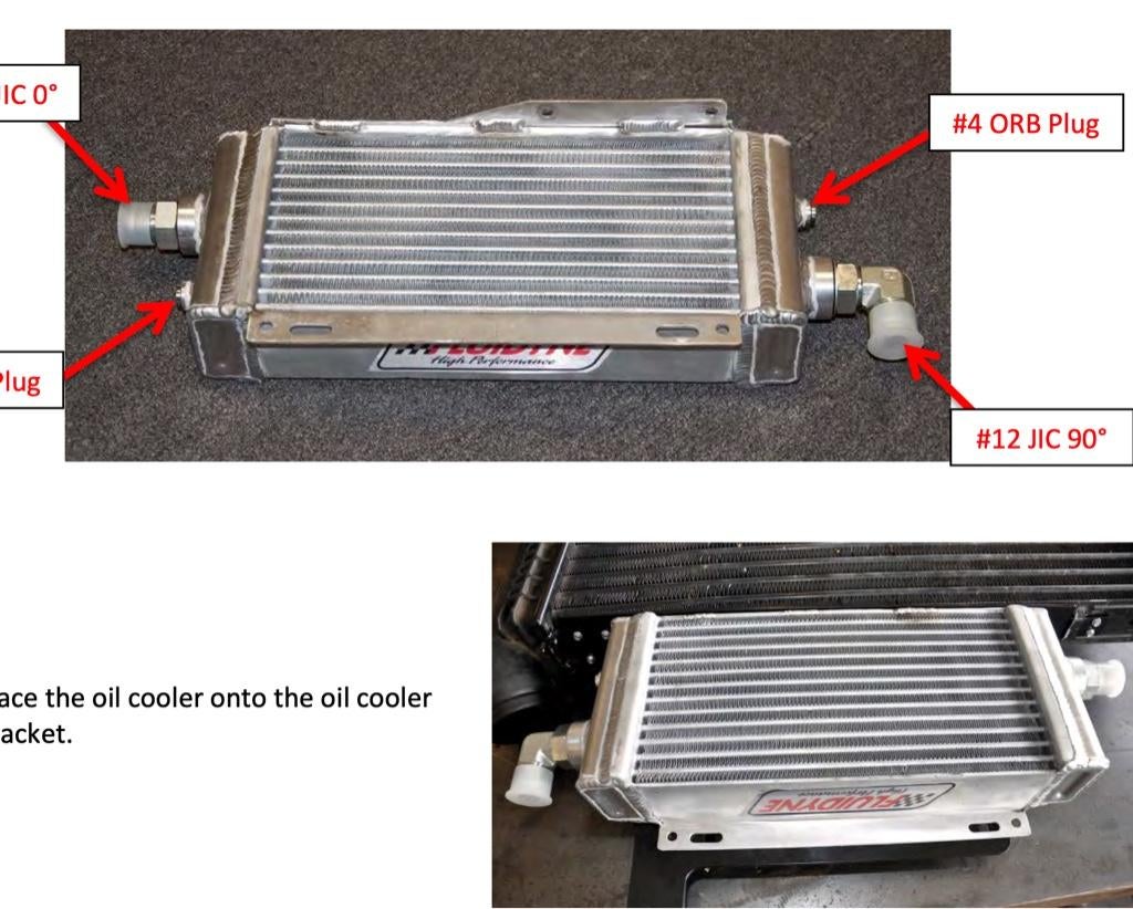 6.4 DIY oil Cooler relocation | Ford Powerstroke Diesel Forum