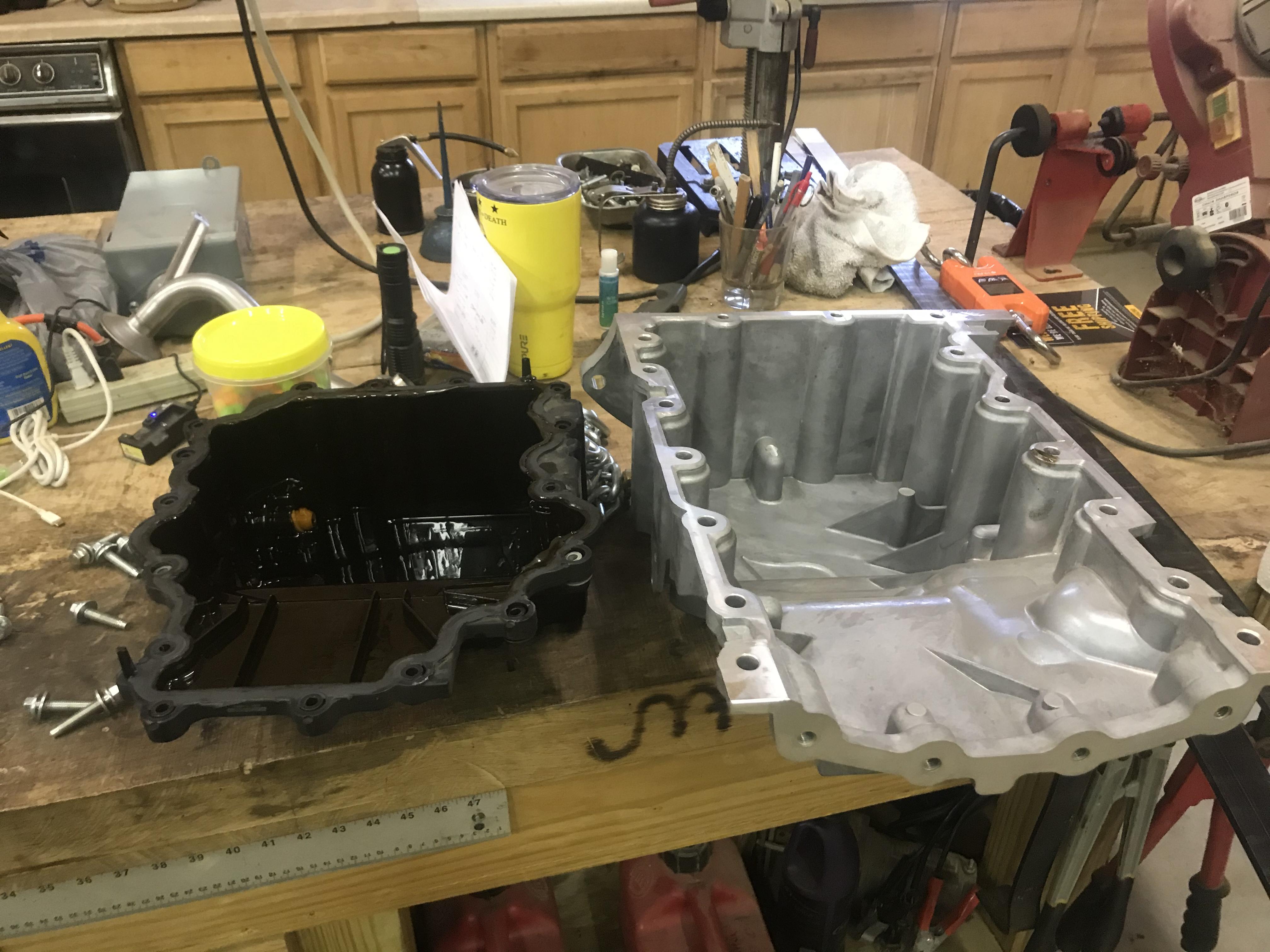 Metal oil pan swap | F150 Ecoboost Forum