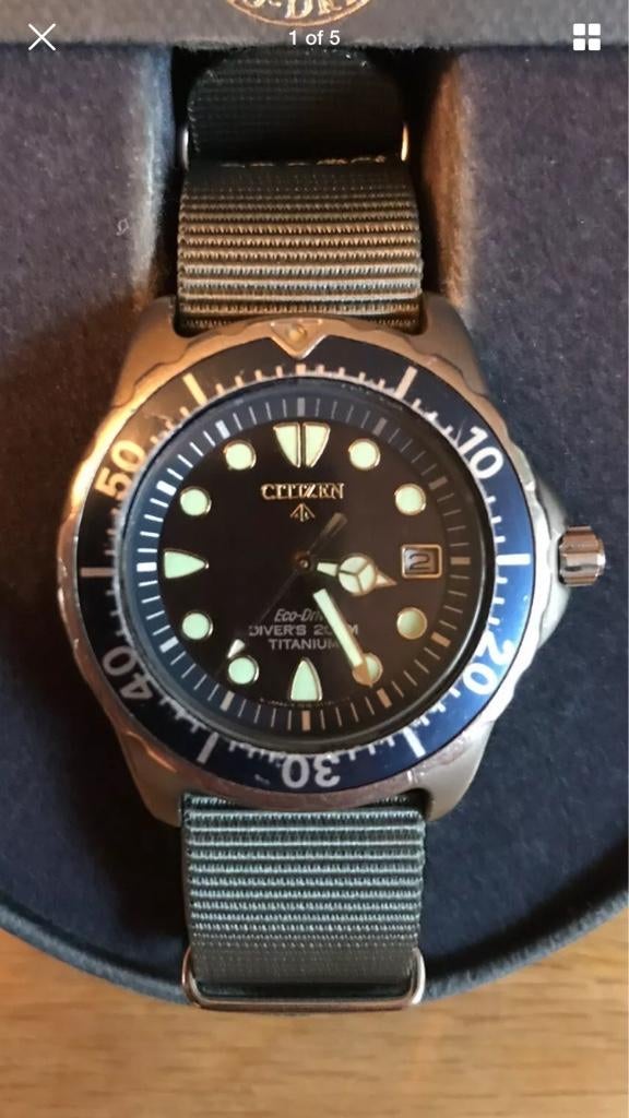 Vintage Citizen titanium watch | The Watch Site