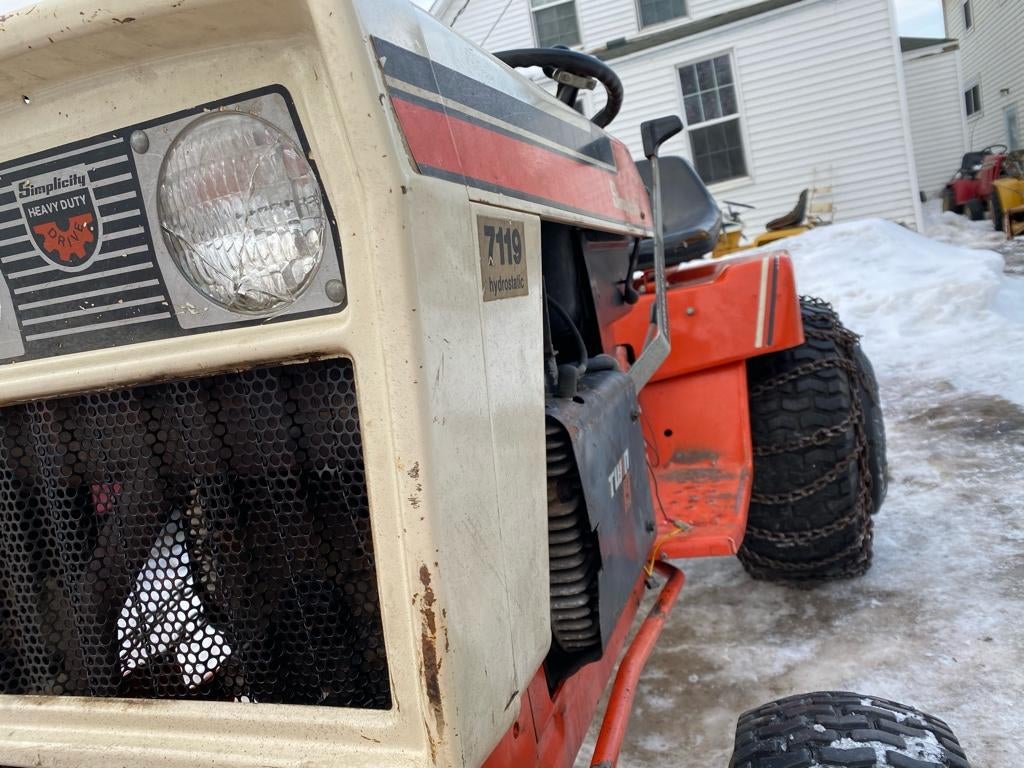 Simplicity 7119 | Garden Tractor Forums