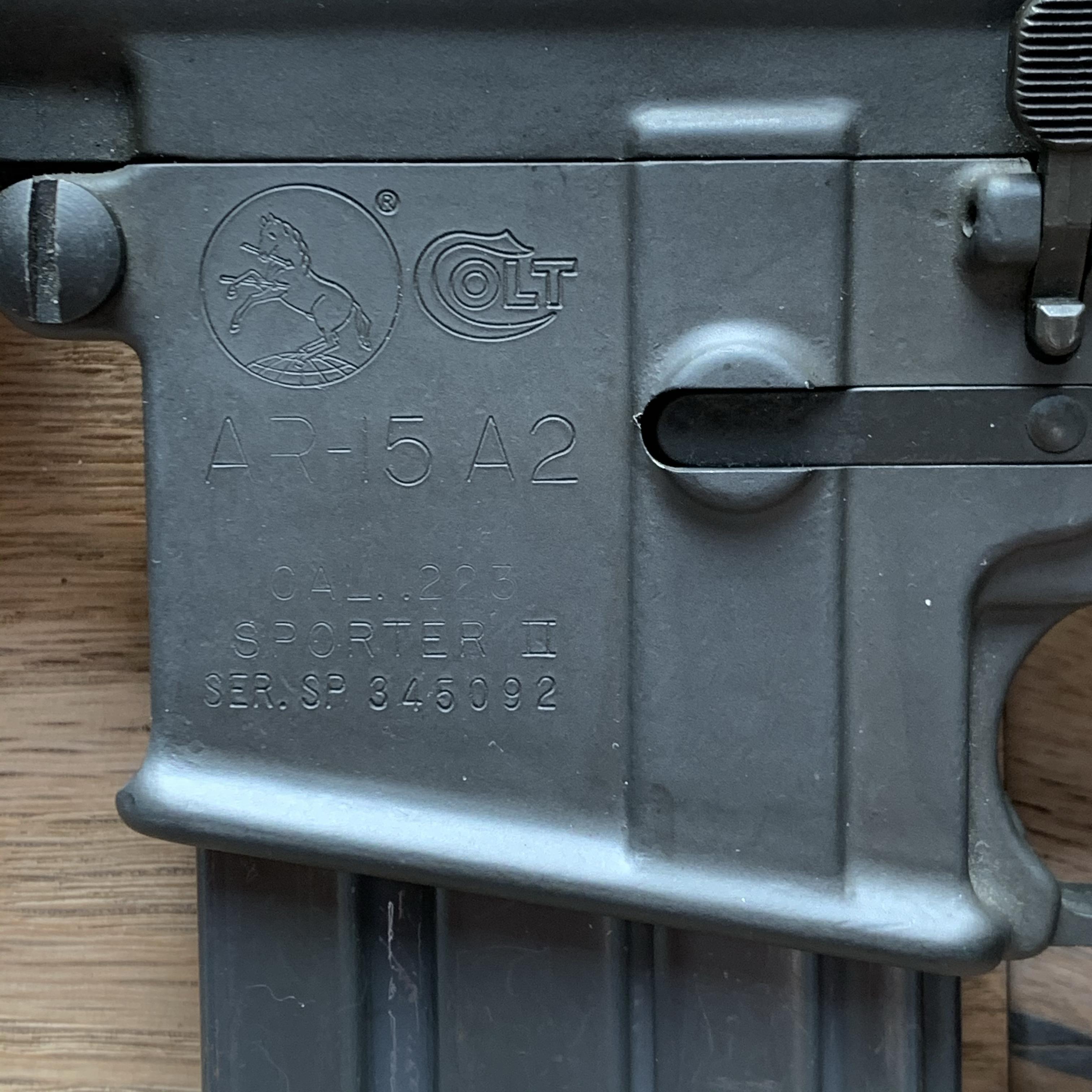 Colt AR-15 A2 sporter II | Colt Forum