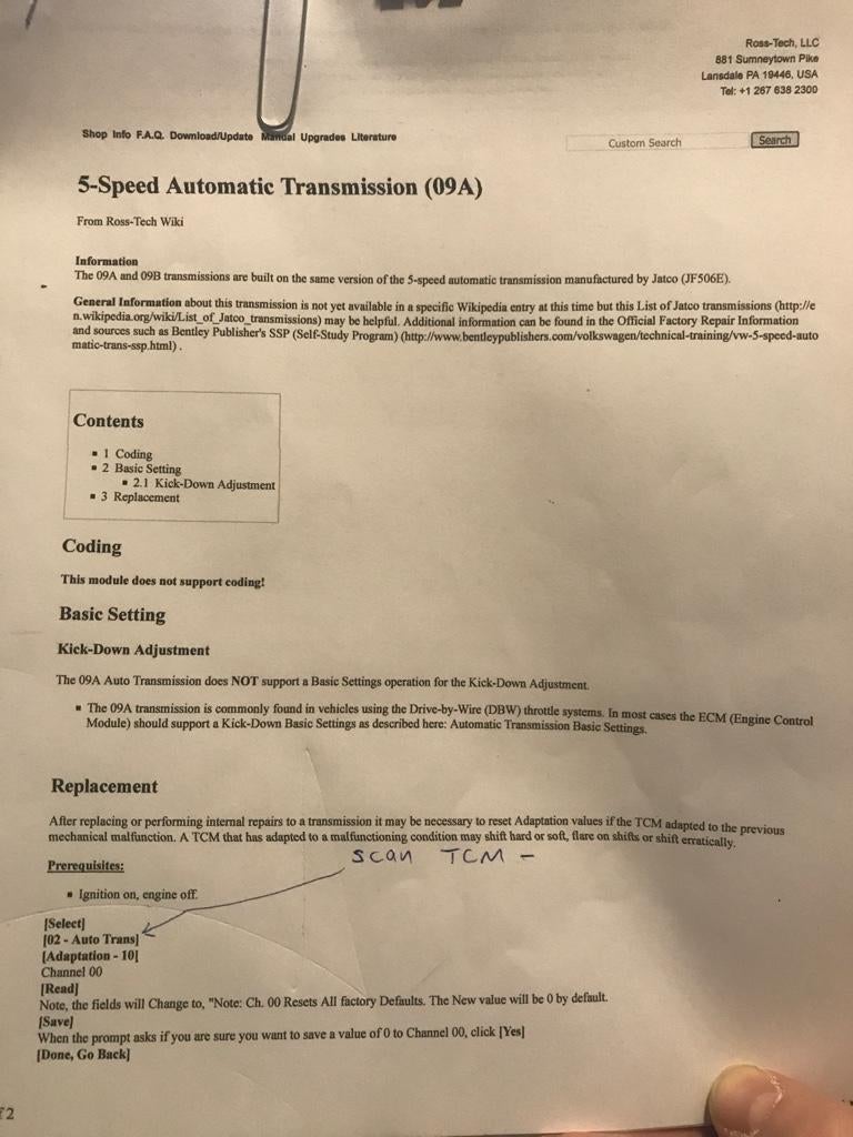 1.8t 09a transmission | VW Vortex - Volkswagen Forum