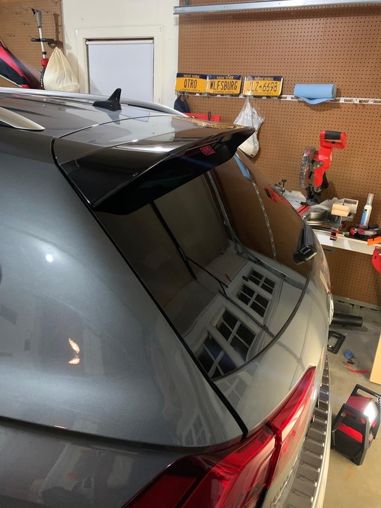 Anyone install the hatch top spoiler? | VW Vortex - Volkswagen Forum